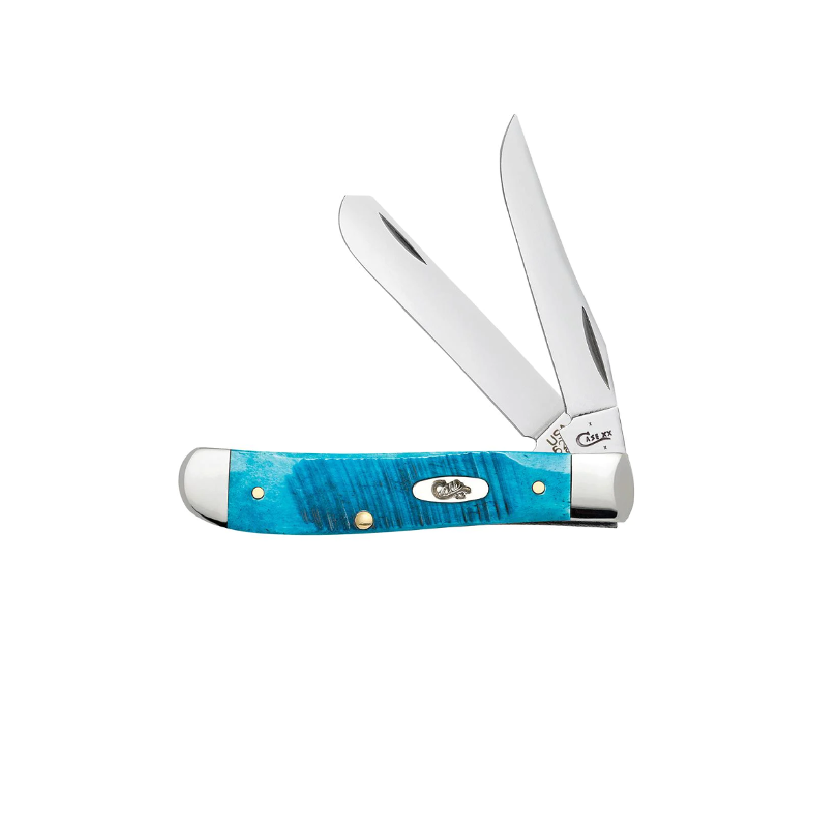 CASE KNIVES CARIBBEAN BLUE BONE MINI TRAPPER – Motoworld Philippines
