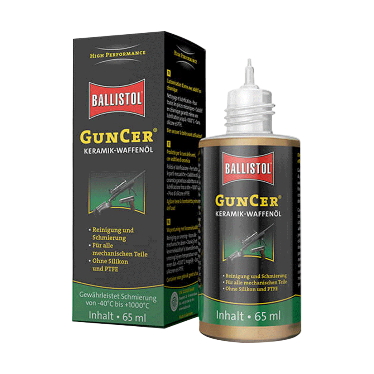 BALLISTOL GUNCER CERAMIC GUN OIL WITH CERAMIC-ADDITIVES – Motoworld ...