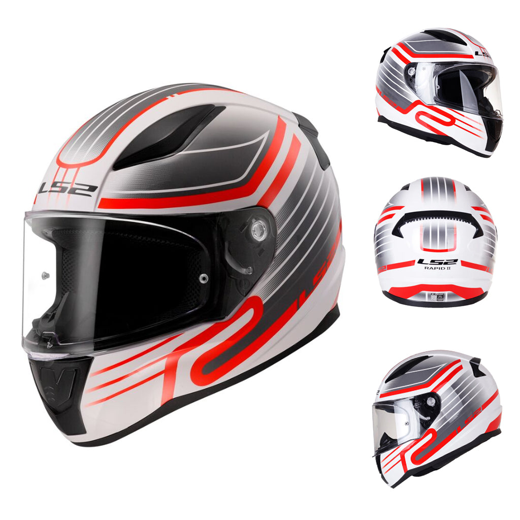 LS2 FF353 RAPID II MOTORCYCLE FULL FACE HELMET – Motoworld Philippines
