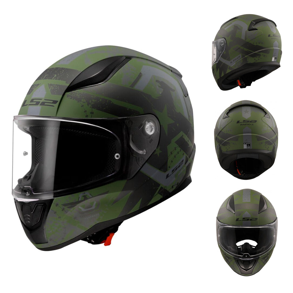 LS2 FF353 RAPID II MOTORCYCLE FULL FACE HELMET – Motoworld Philippines