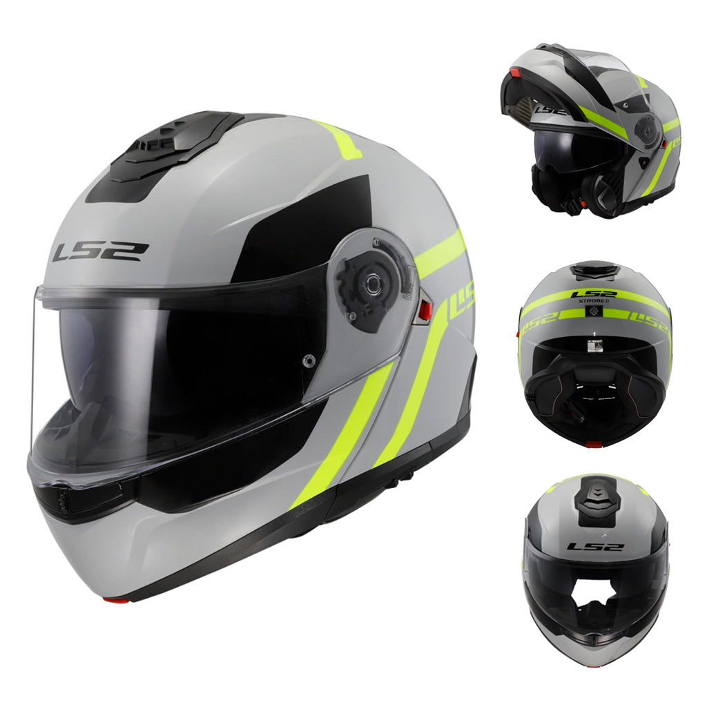 LS2 FF908 STROBE II MOTORCYCLE MODULAR HELMET – Motoworld Philippines