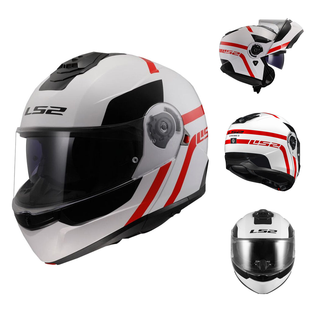 LS2 FF908 STROBE II MOTORCYCLE MODULAR HELMET – Motoworld Philippines