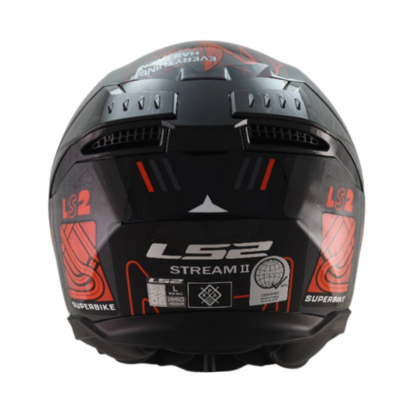 LS2 FF808 STREAM II GRAPHICS MOTORCYCLE FULL FACE HELMET – Motoworld ...