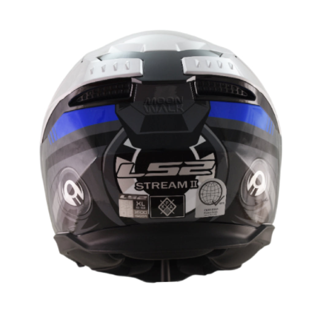 LS2 FF808 STREAM II GRAPHICS MOTORCYCLE FULL FACE HELMET – Motoworld ...