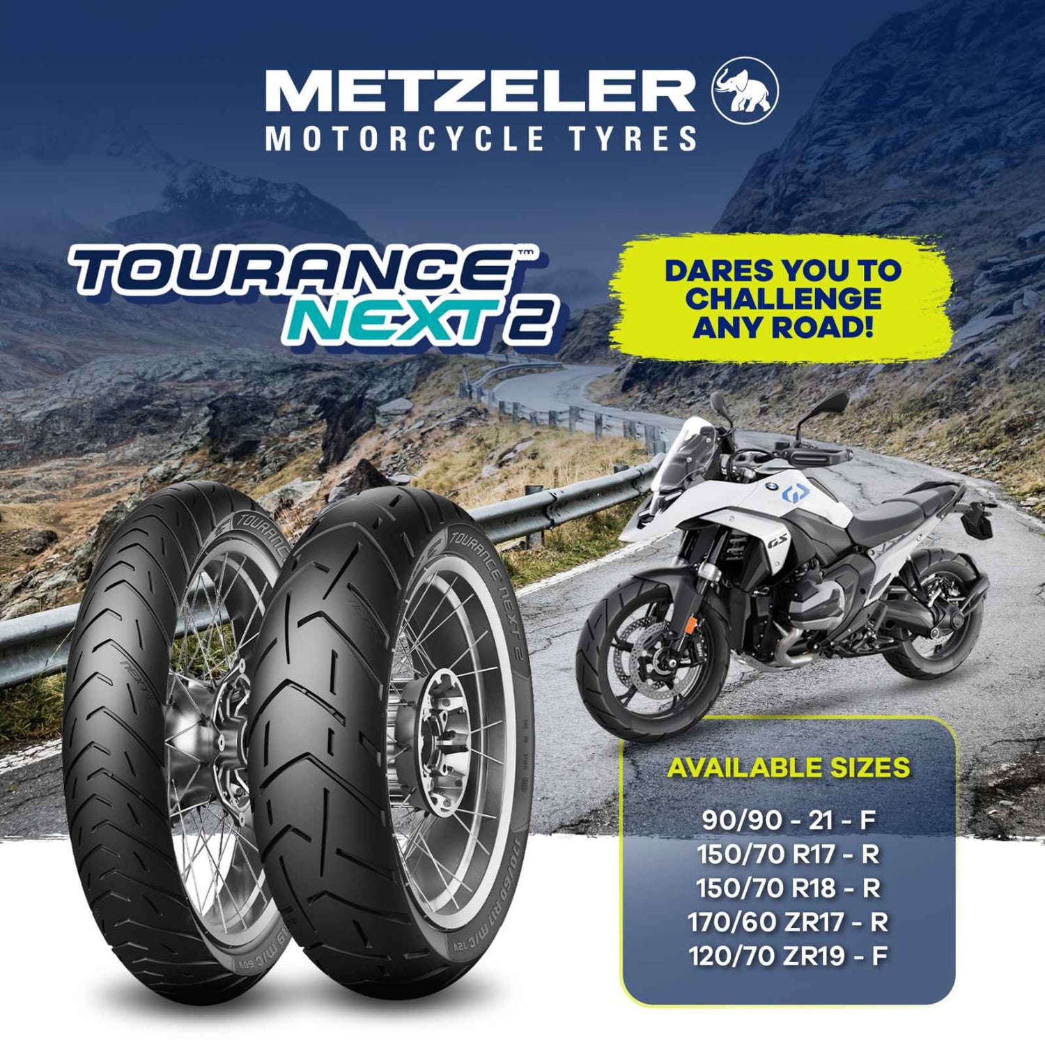 METZELER TOURANCE NEXT 2 TIRE – Motoworld Philippines